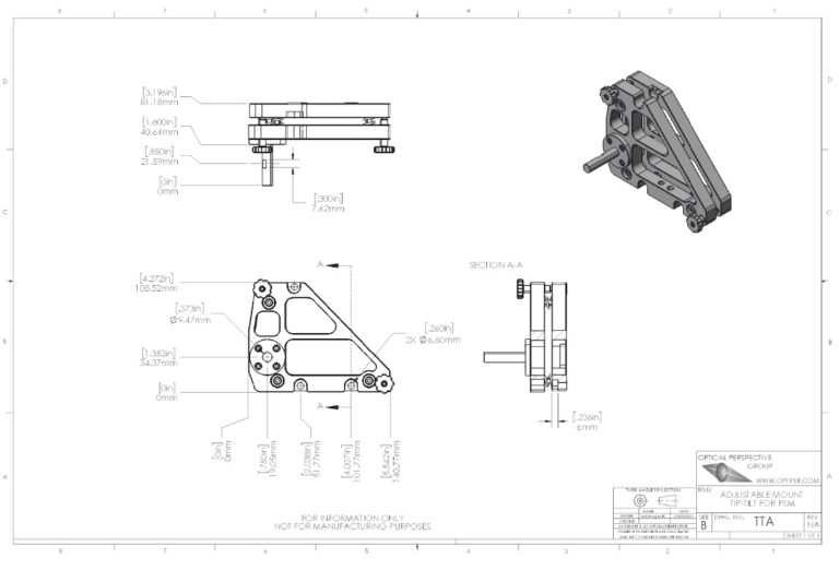 Tip/Tilt Mount - Optical Perspectives Group
